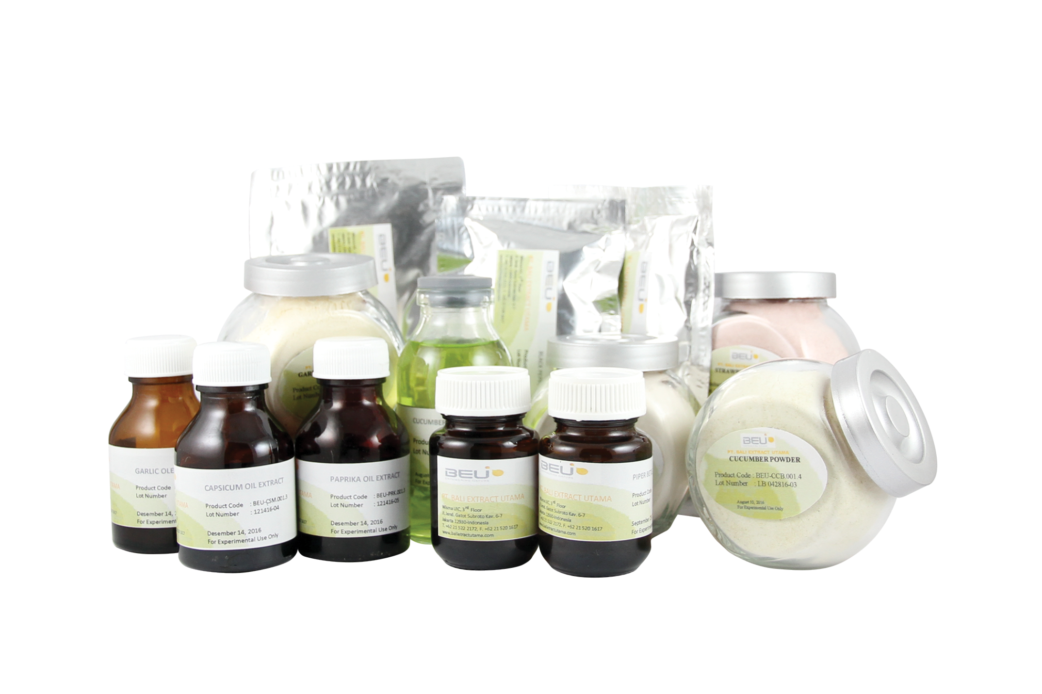 Contact - Bali Extract Utama